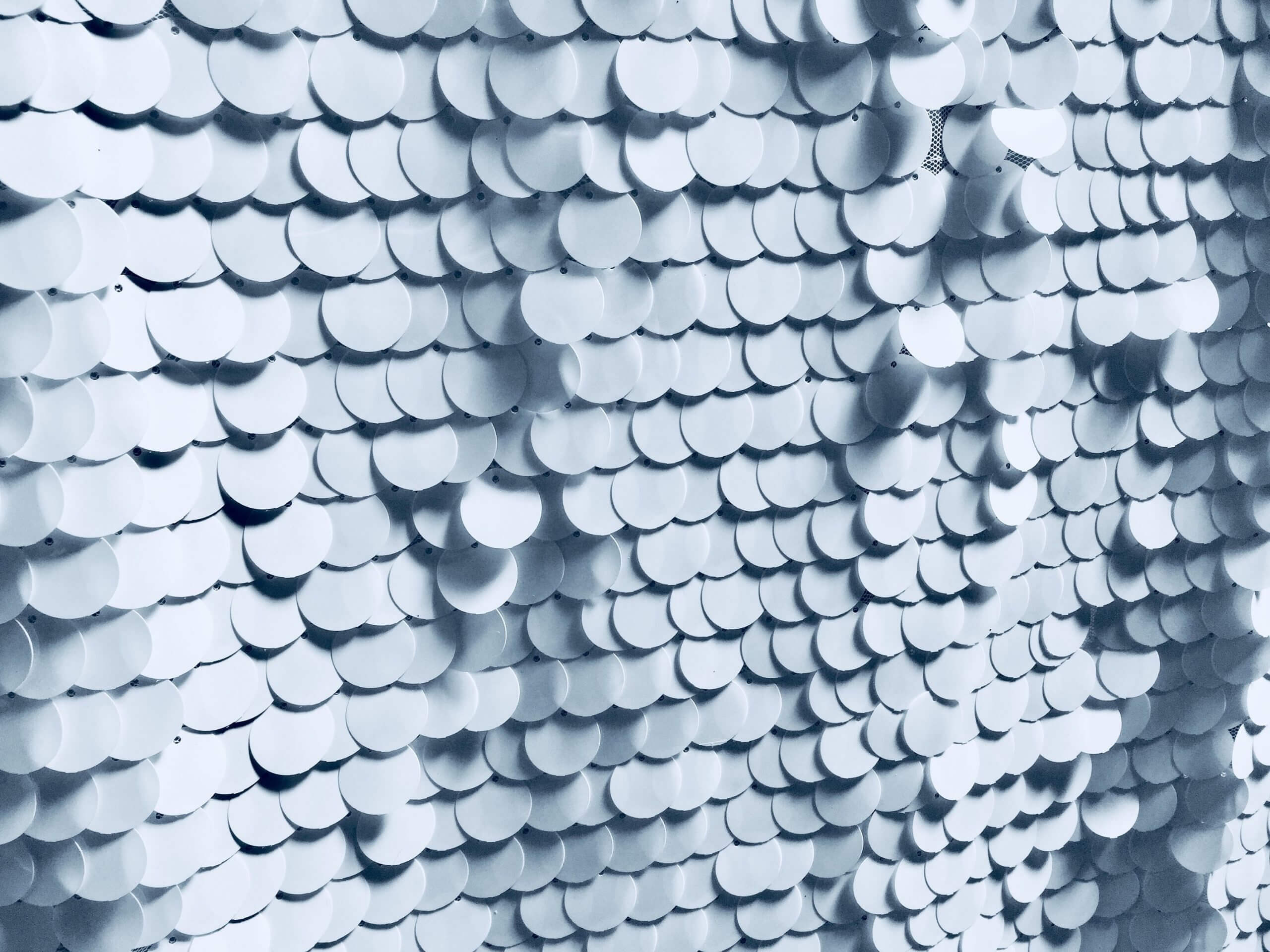 18mm Large Sequins Fabric Glitter Material, 2 way stretch / 130cm wide ...