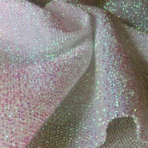 Sparkling Tinsel Lurex Fabric Stretch Metallic Glitter Lametta Shimmer ...