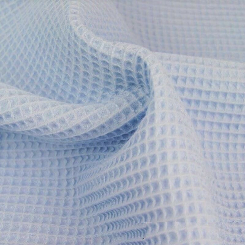 Cotton waffle fabric, pique material, bathrobe cloth, waffle weave textile