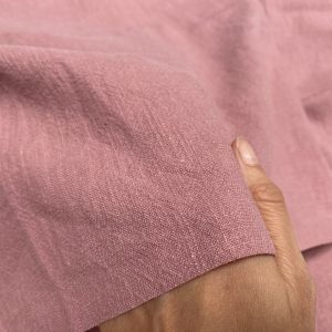 Stone Washed Pure Plain Linen Fabric Material - 100% Linens home decor ...