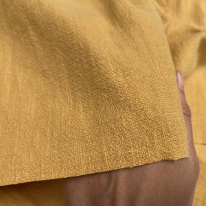 Stone Washed Pure Plain Linen Fabric Material - 100% Linens home decor ...