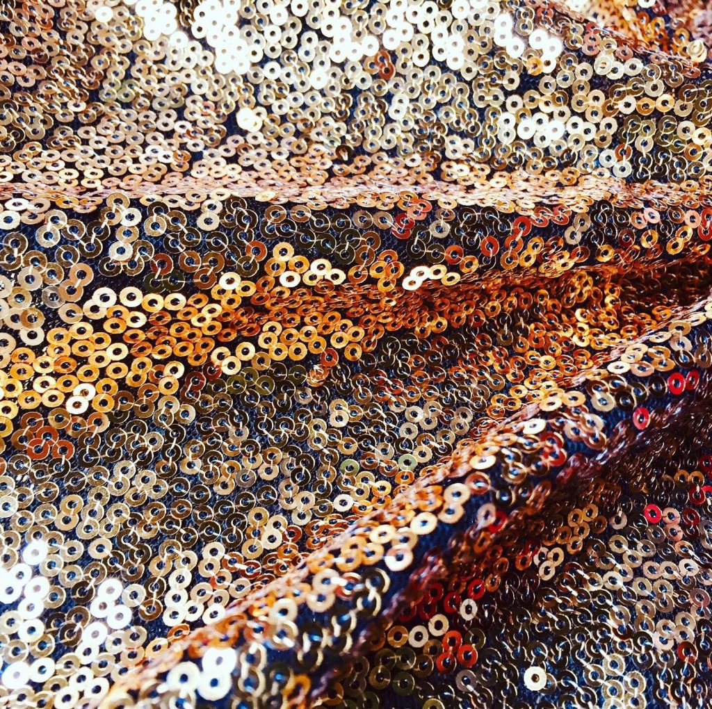 3mm Mini Sequins Fabric Material - 1 way stretch - 130cm or 51" wide ...