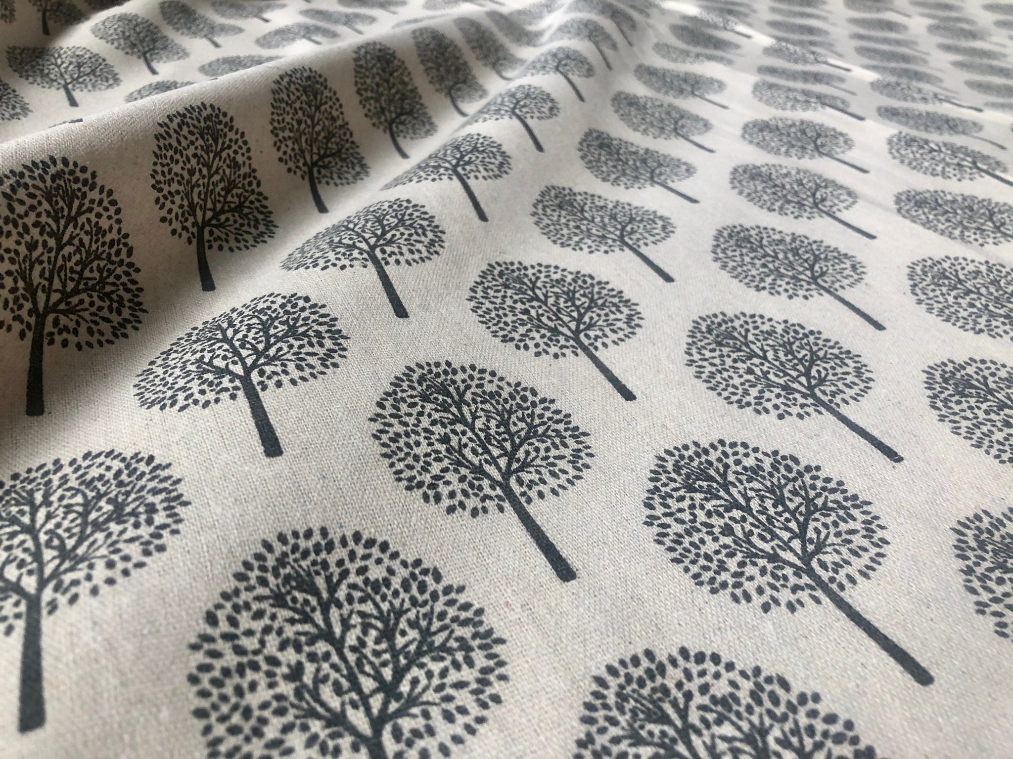 BEIGE Mulberry Tree Cotton Linen Fabric Natural Light Grey Hessian Jute ...