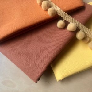 Plain Medium Weight Cotton Fabric For Dressmaking Curtains Light ...