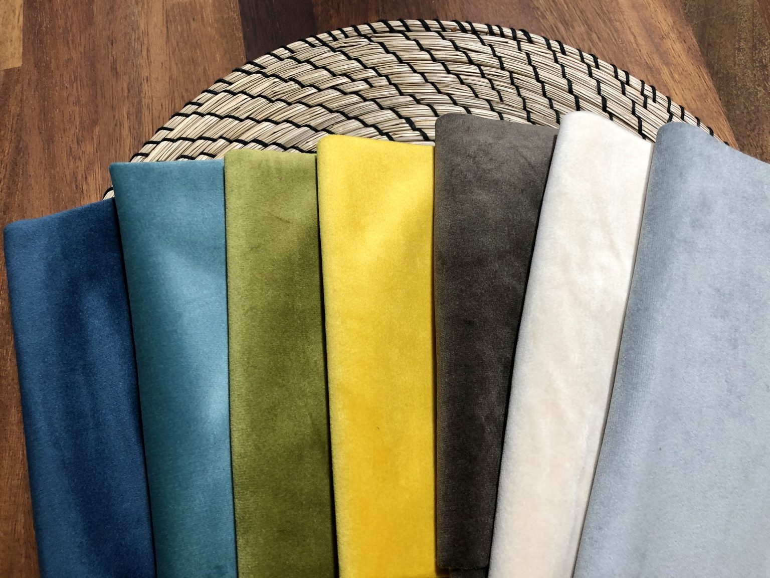 LUX Velvet Fabric Super Soft Strong Velour Material Home Decor Curtains ...