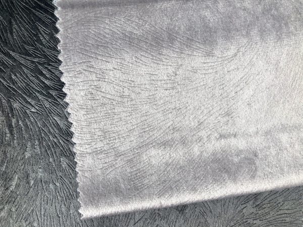Embossed Velvet Fabric Super Soft Velour Material Home Decor Curtains ...