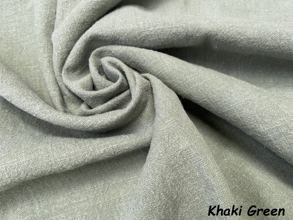 Stone Washed Pure Plain Linen Fabric Material - 100% Linens home decor ...
