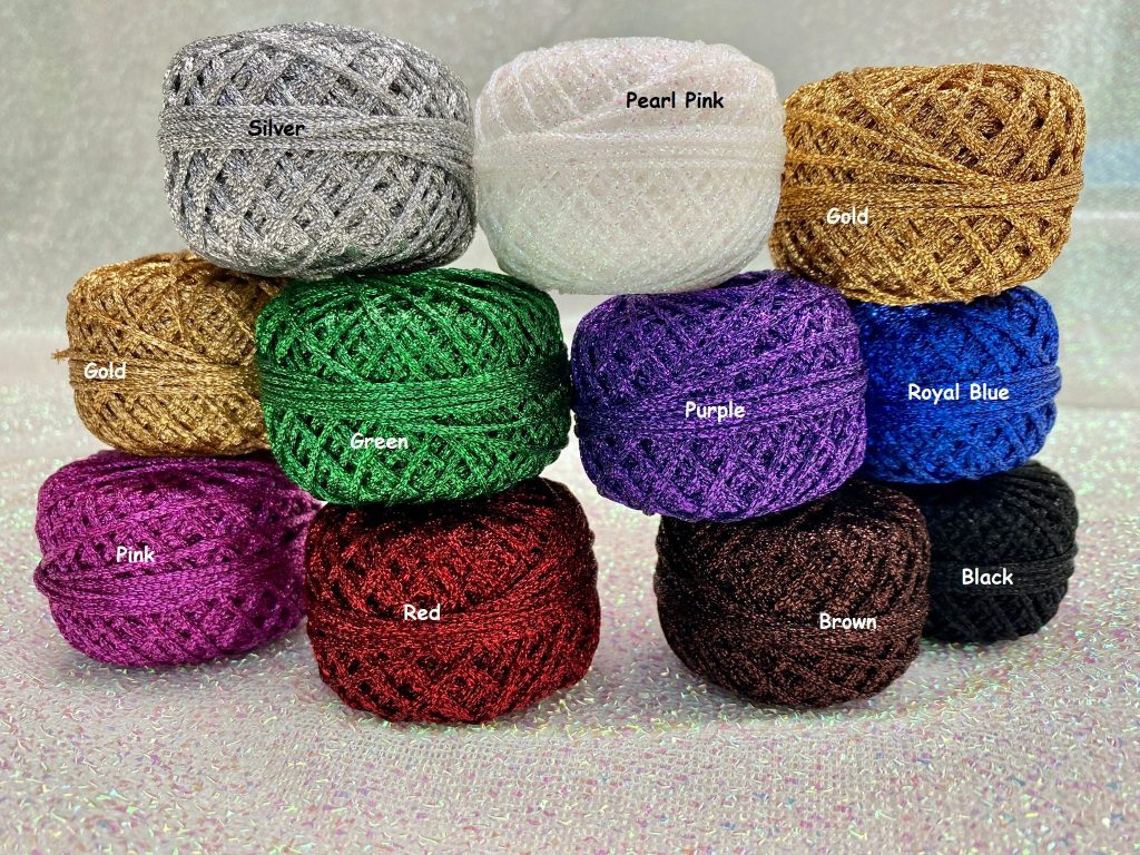 Decorative Braided Metallic Rope Cord String Christmas Presents Glitter ...