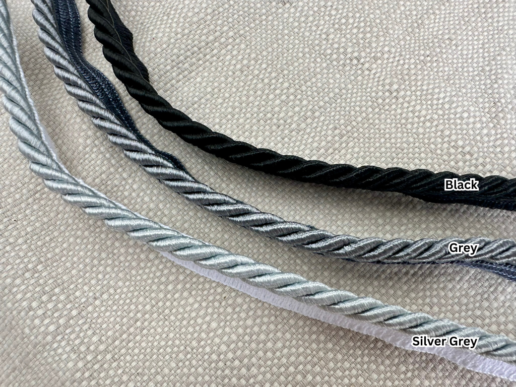 Flanged Piping Cord Twisted Rope Trim Home Decor – Lush Fabric