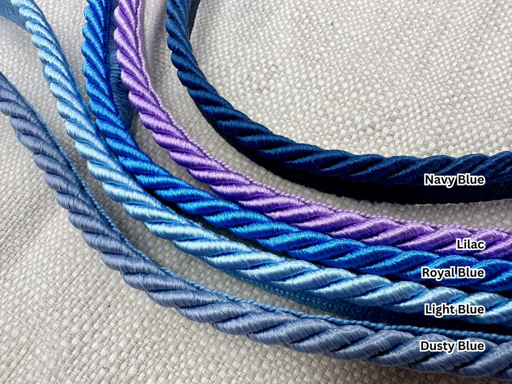 Flanged Piping Cord Twisted Rope Trim Home Decor – Lush Fabric