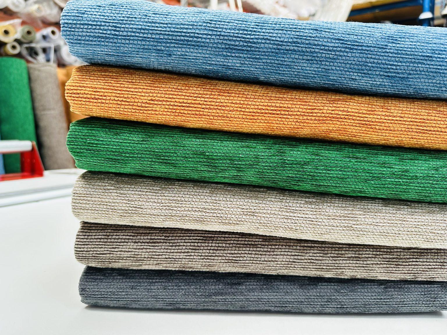 Chenille Upholstery Fabric Plain Sofas Bed Home Decor Curtains Soft ...