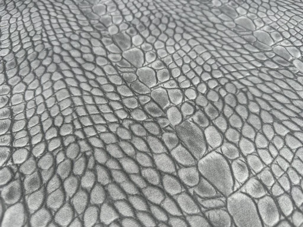 Grey Snake Skin Digital Print Fabric – Python Dragon Animal Design ...